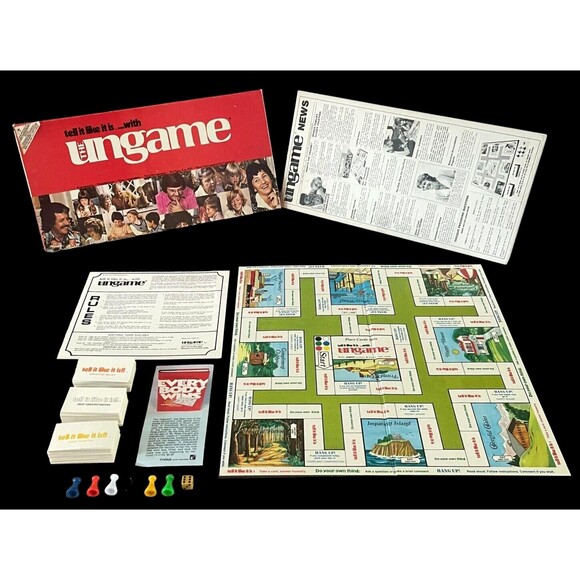 The Ungame Co | Toys | Vintage 975 The Ungame Complete Board Game ...